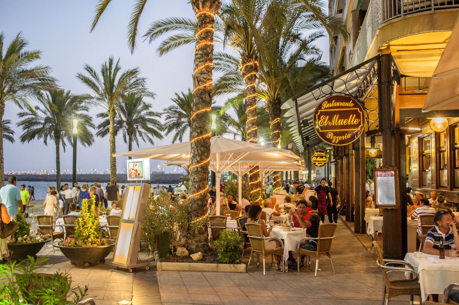 Inicio - Muelle Restaurante - A orillas del Mediterraneo